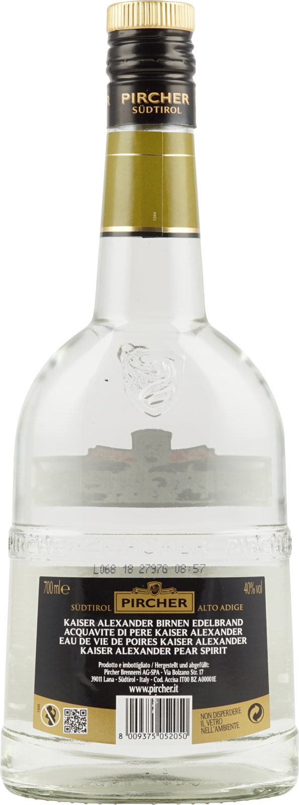 Pircher Kaiser Alexander Birnenbrand mit 700 ml