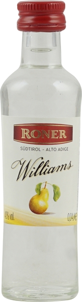 Roner Williams 0,04 Liter 40 % Vol., erlesener Brand