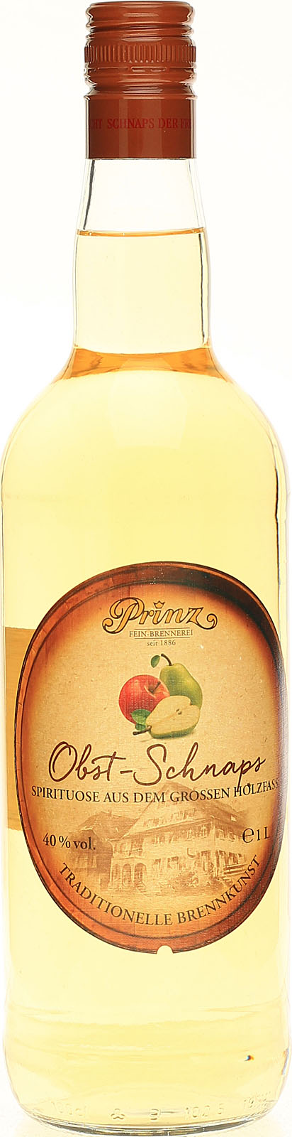 Prinz Obstschnaps aus dem Holzfass bei obstler.de