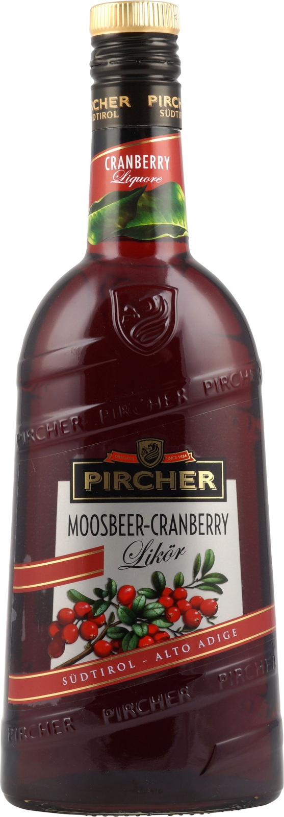 Pircher Cranberry Likör 700 ml 16 % Vol.