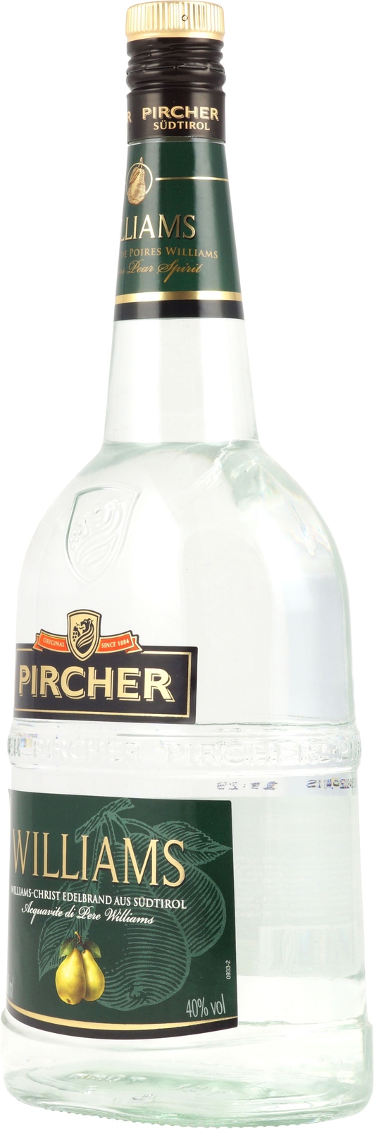 Pircher Williams 1500ml 40% hier im Shop