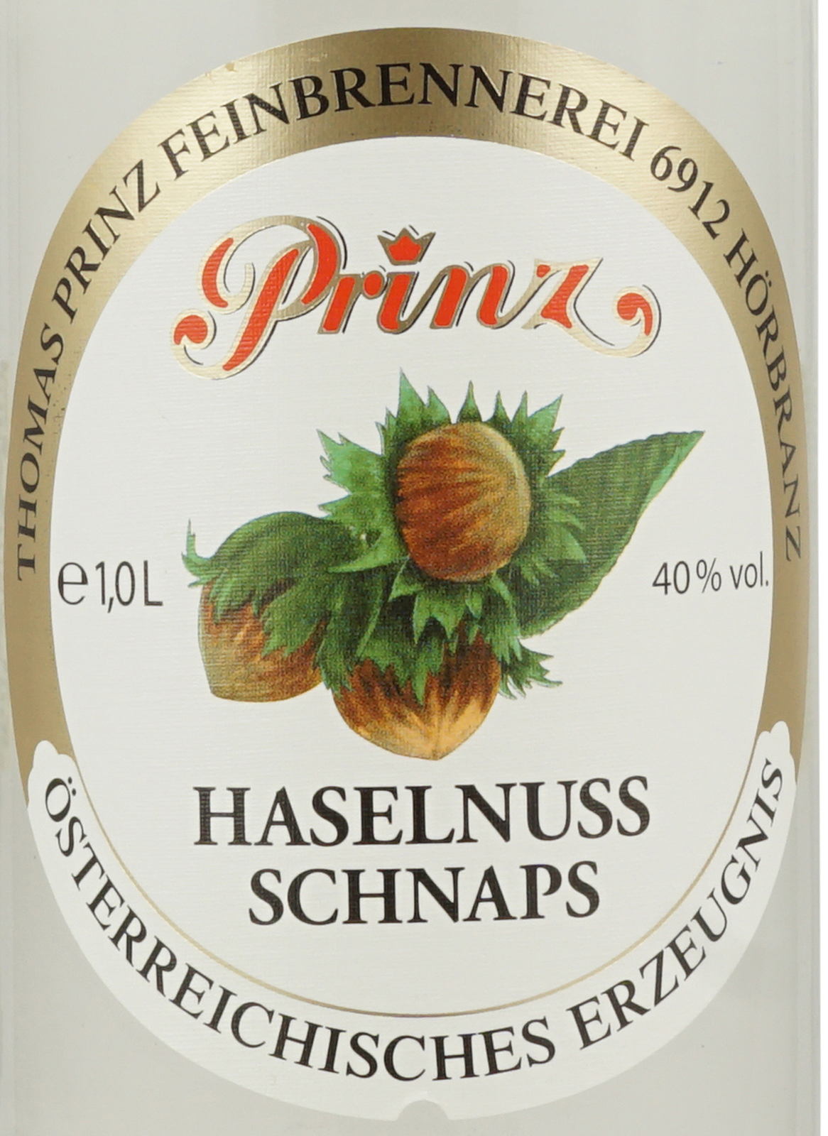 Prinz Haselnuss Schnaps im Obstler Online Shop