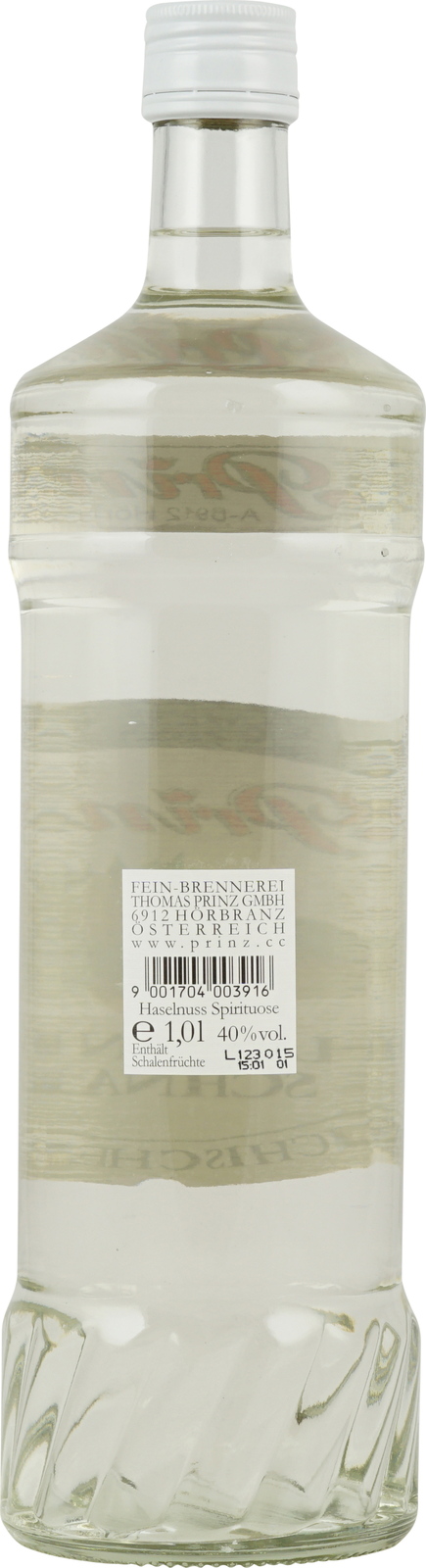 Prinz Haselnuss Schnaps im Obstler Online Shop