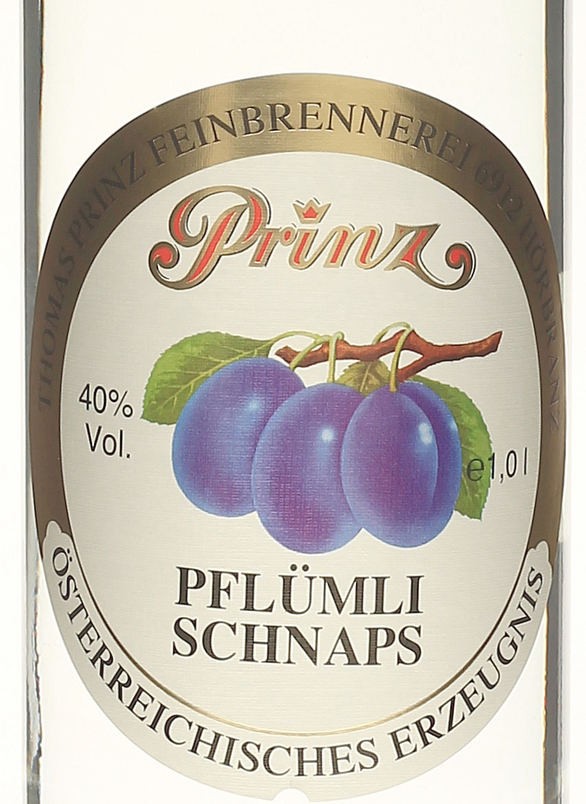 Prinz Pflümli Schnaps bei obstler.de