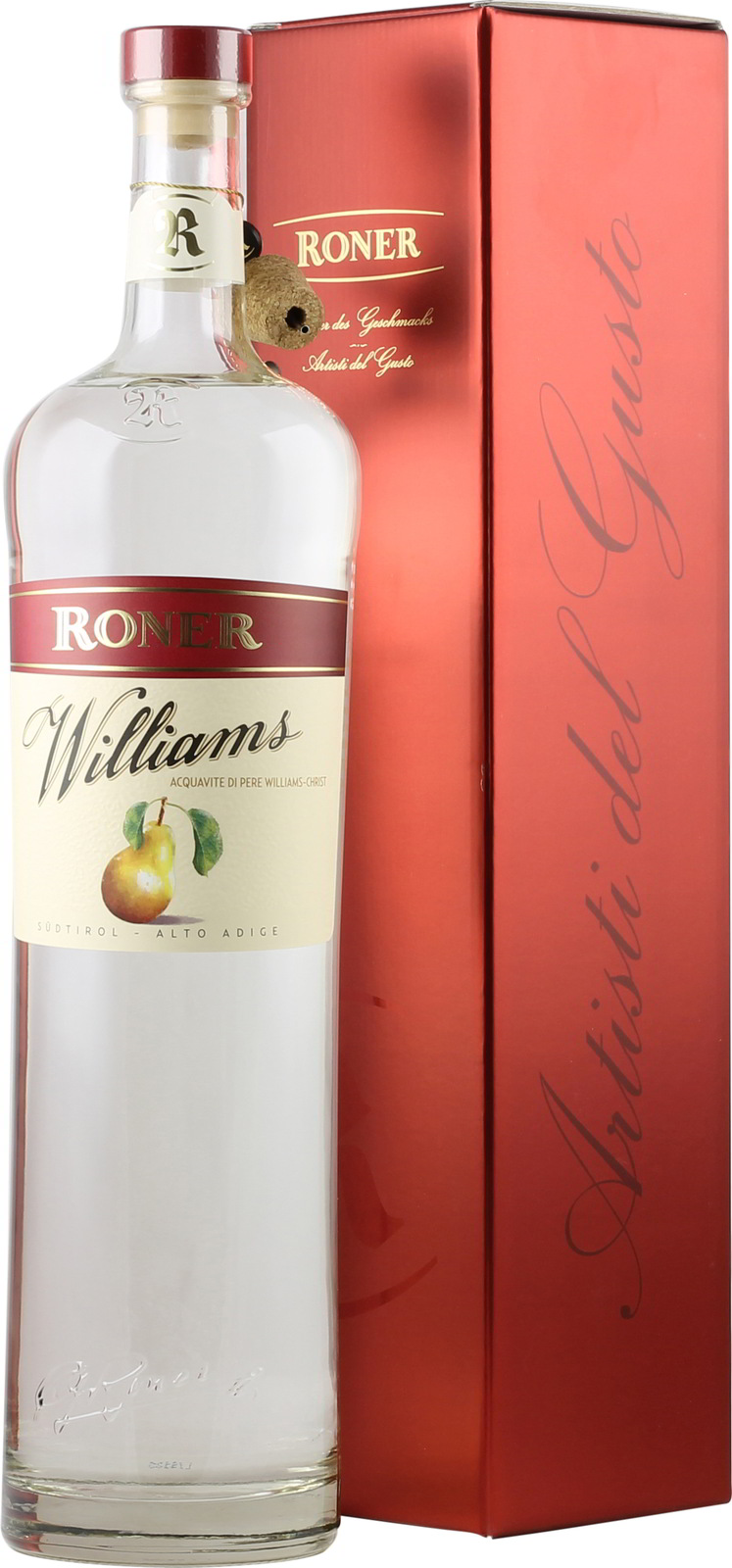 Roner Williams 4,5 Liter 40 % Vol., erlesener Obstbrand
