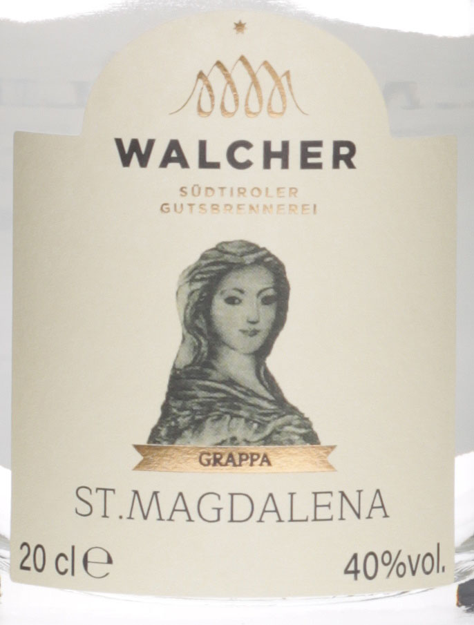 Walcher Grappa St Magdalener Premium Tresterbrand