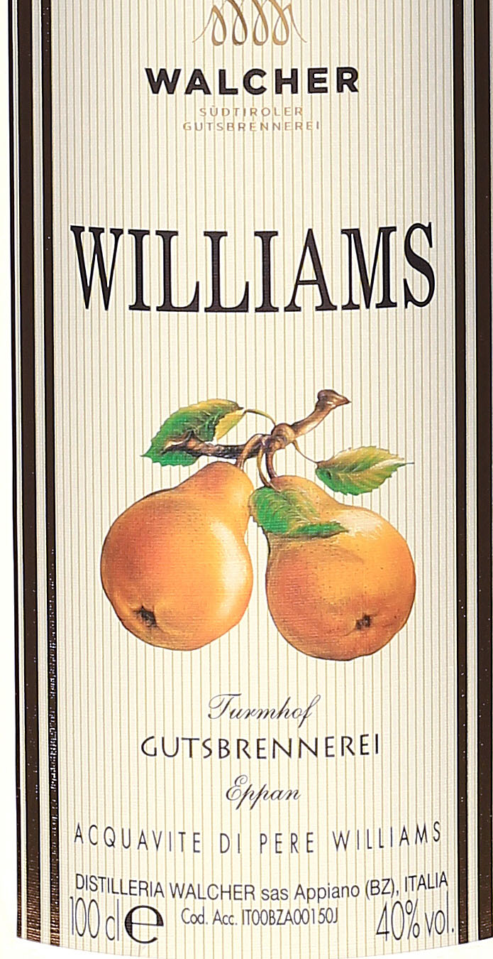 Walcher Williams 40% Vol., 1,0 l